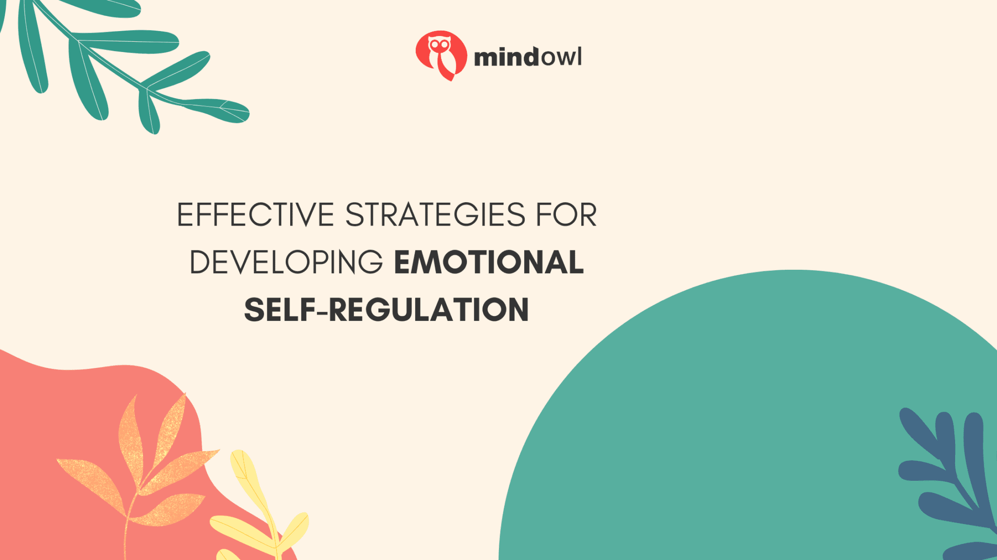 Effective Strategies For Developing Emotional Self-Regulation - MindOwl